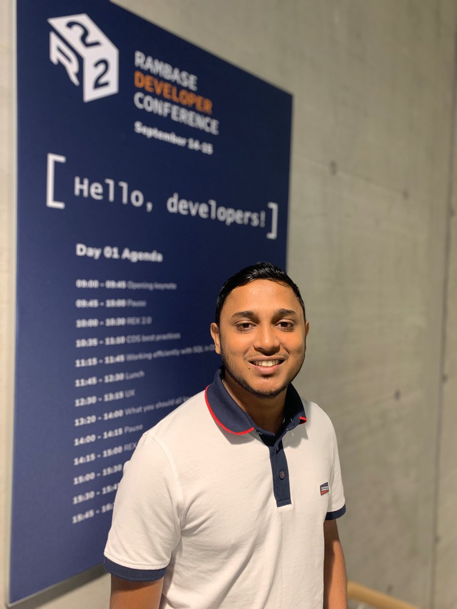 5 quick questions with participants at the RamBase Developer Conference